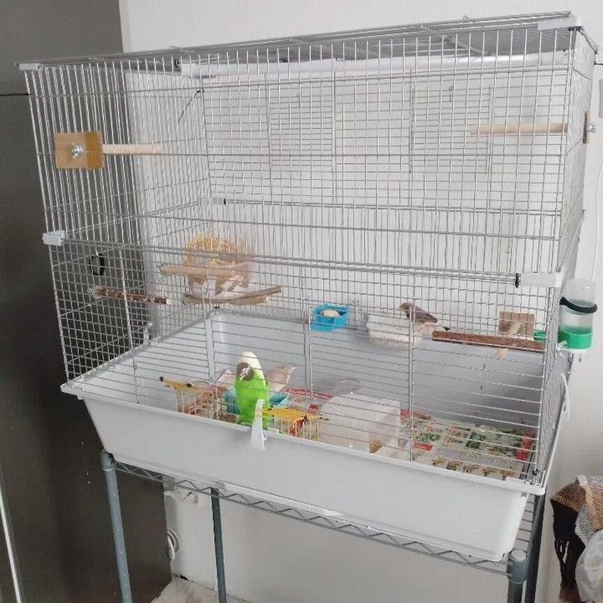 Клетка просторная для птиц