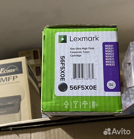 Картридж Lexmark 56F5X0E / 56F5X00 20k оригинал купить в Ульяновске ...