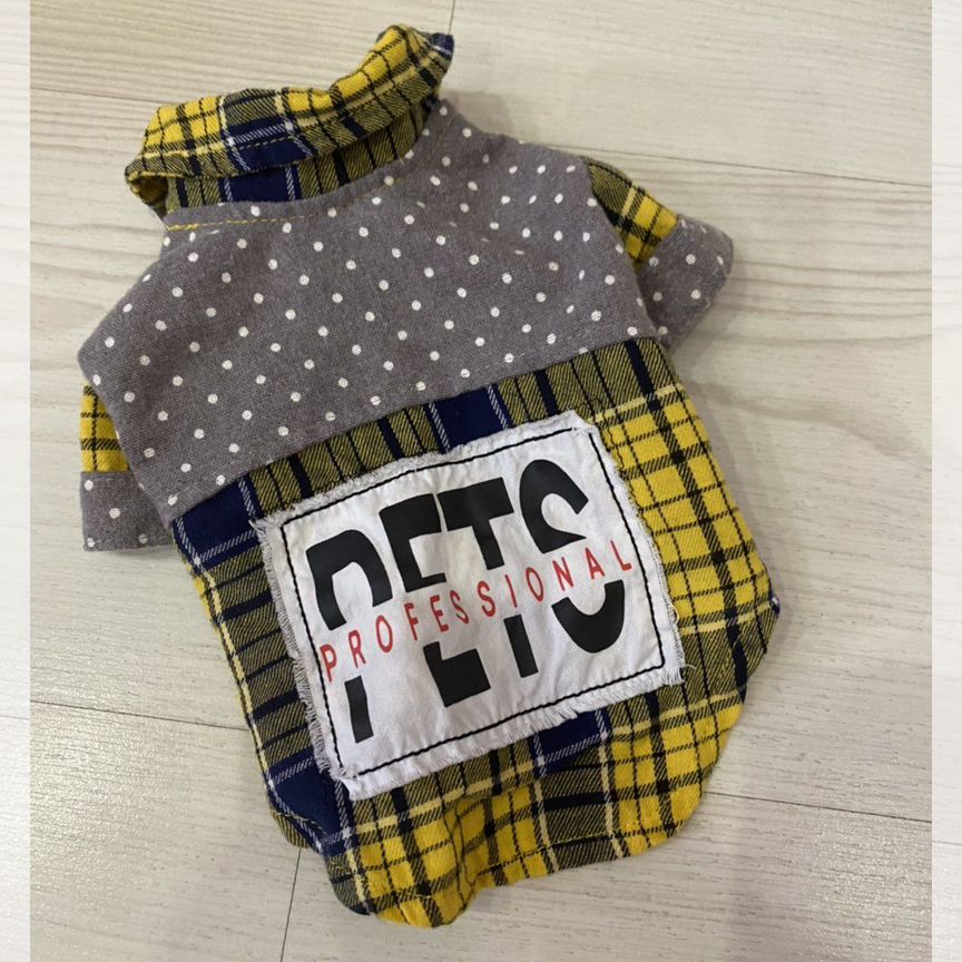 Рубашка для маленьких пород собак