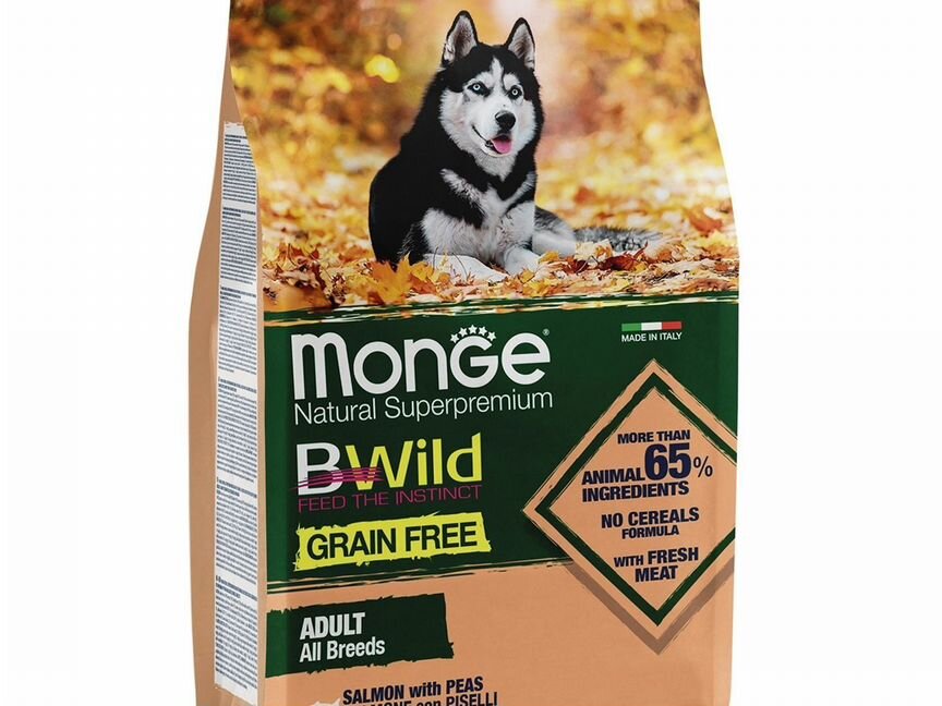 Корм для собак Monge BWild (Монж бивайлд)