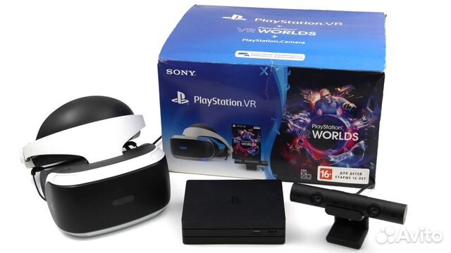 VR-шлем Sony PlayStation VR (CUH-ZVR2) + PS Camera купить в Москве | Электроника | Авито