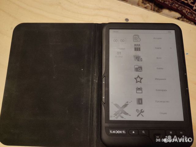 Электронная книга 8" texet tb-418FL купить в Москве | Электроника | Авито