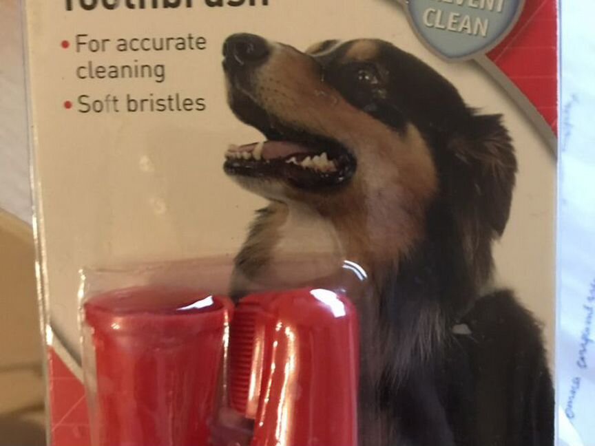 Зубная щетка для собак