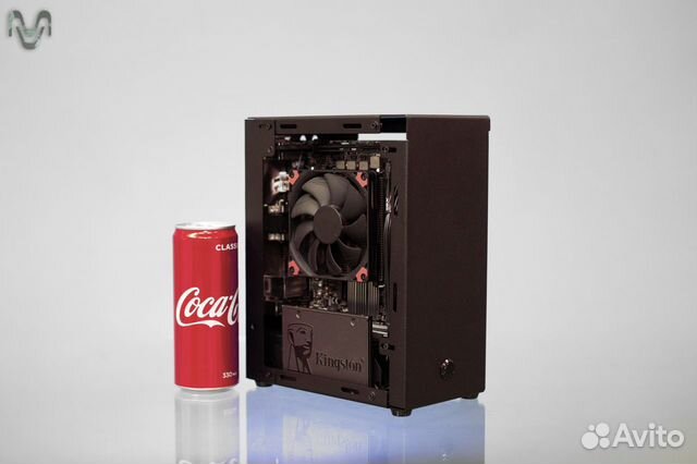 Mini Itx корпус для компьютера Velka 3 купить в Азове Электроника Авито