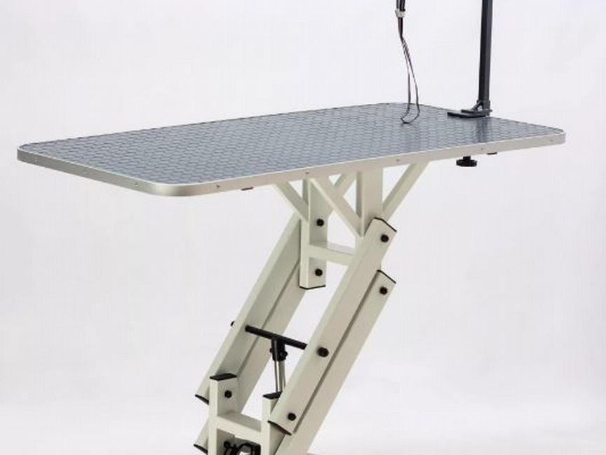 Стол для груминга с электроподъёмником 120х60см