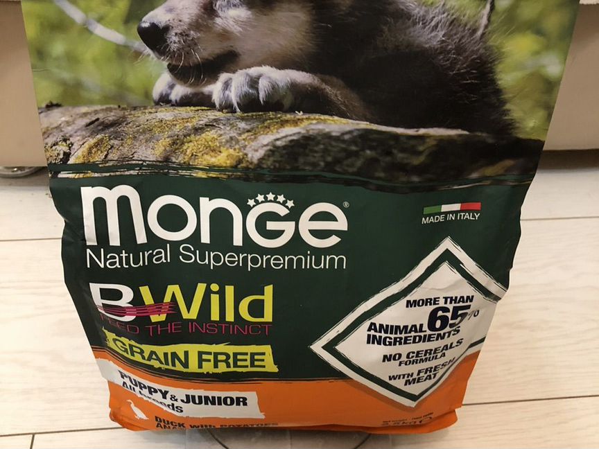 Корм для собак Monge BWild