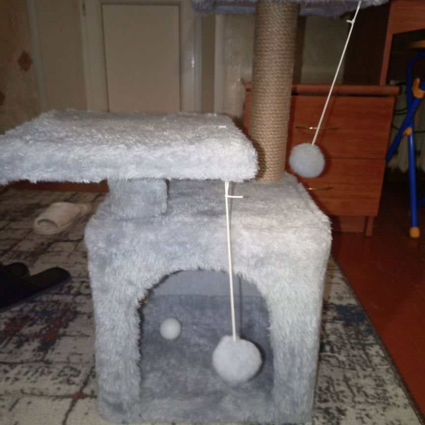 Когтеточка домик для кошки