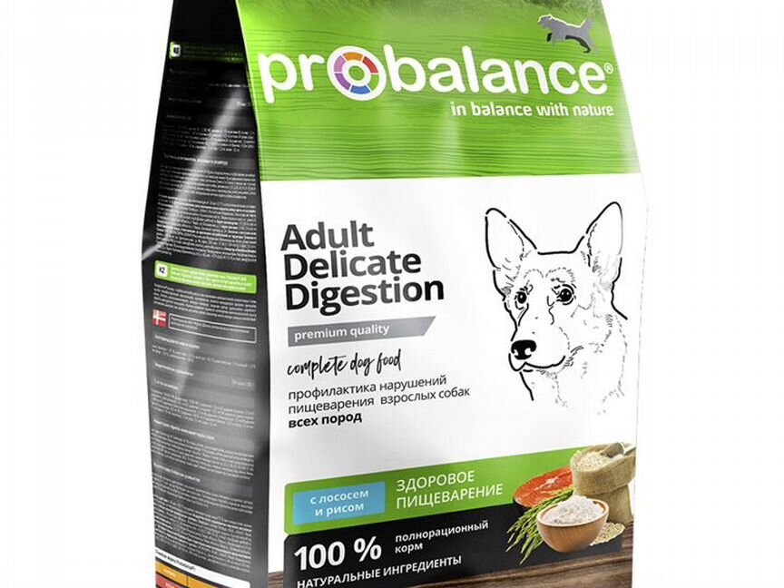 Сухой корм ProBalance Delicate Digestion 15кг