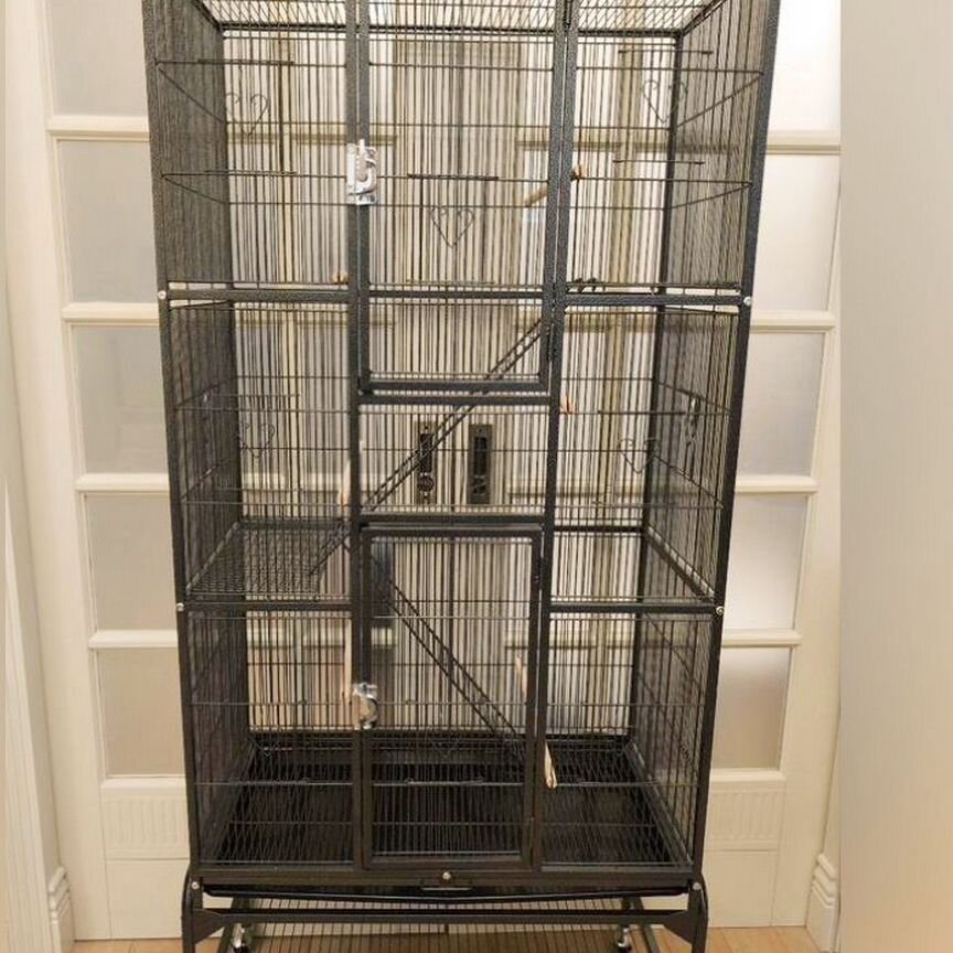 Клетка вольер для крупных попугаев