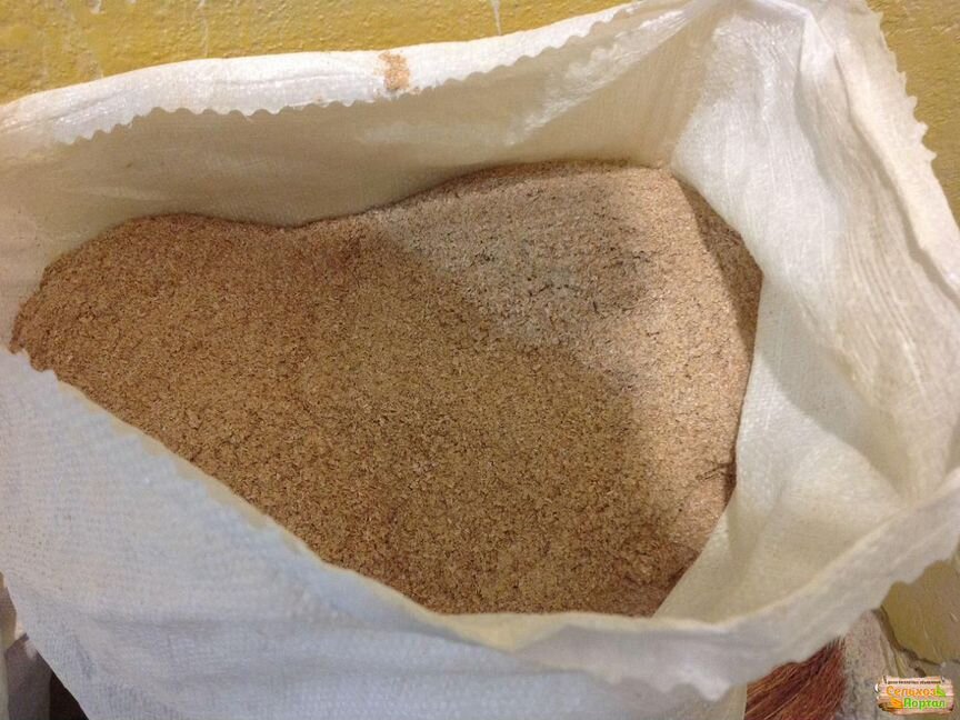 Отруби пшеничные мучные крупные