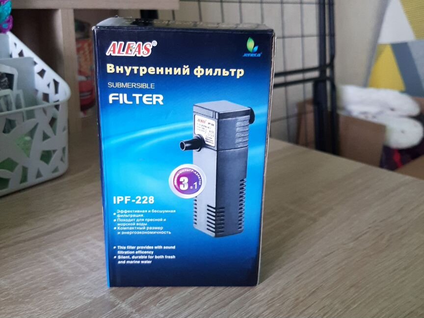 Аквариумный фильтр 4w