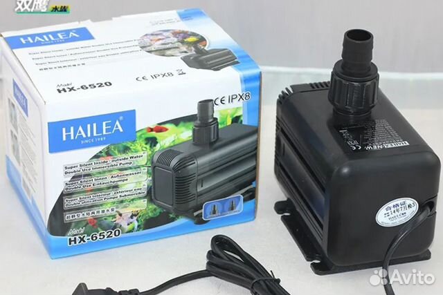 Аквариумная помпа Hailea HX-6520 купить в Липецке | Животные и зоотовары | Авито
