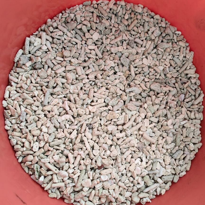 Коралловая крошка - грунт для аквариума 22 кг