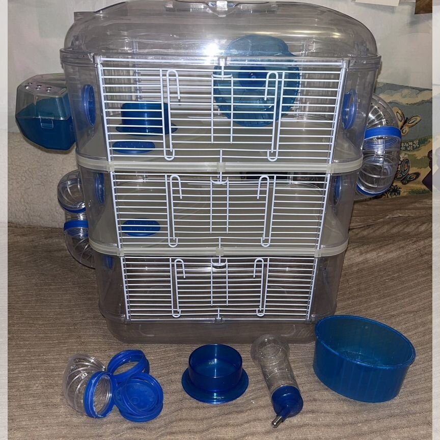 Клетка для грызунов большая   переноска   игрушки