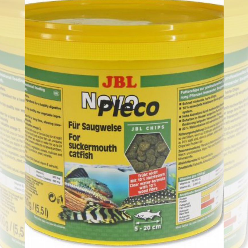 Корм для донных рыб JBL Novo Pleco