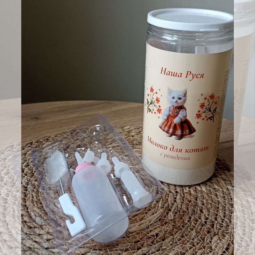 Сухое молоко для котят