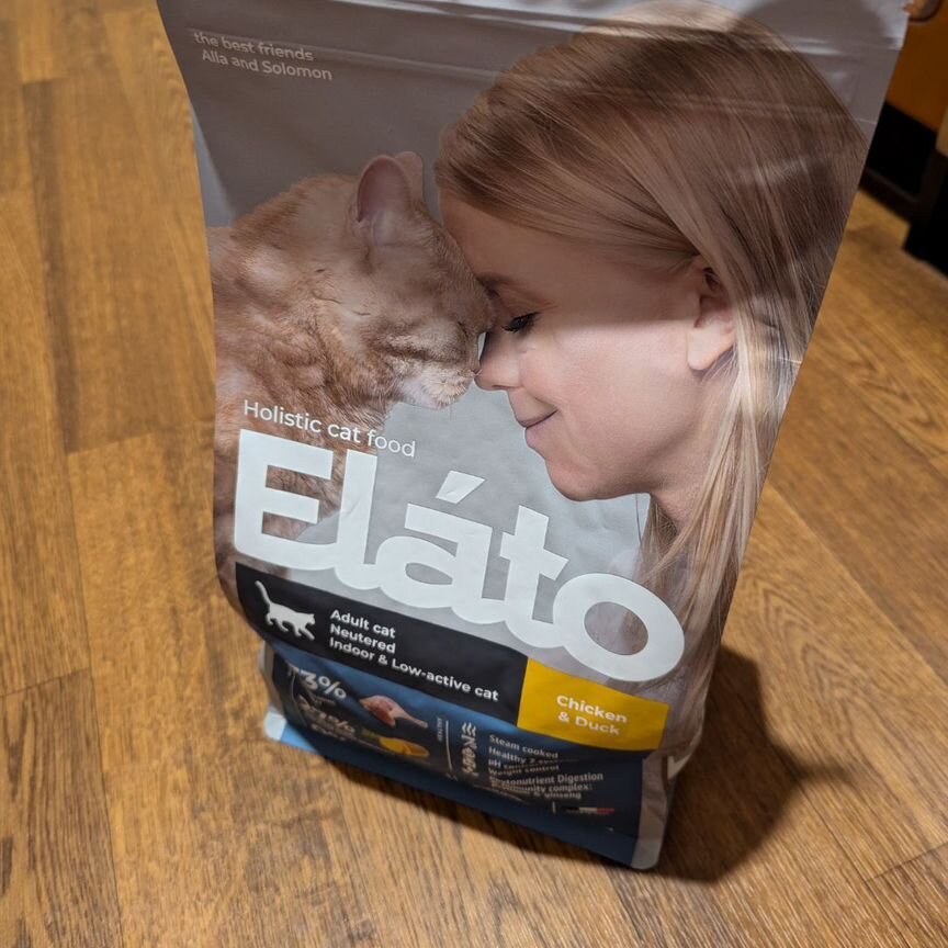 Корм для кошек Elato