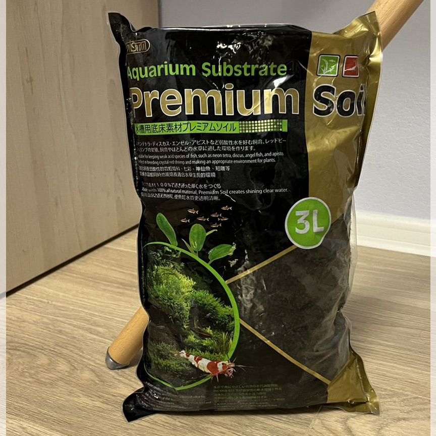 Ista premium soil 3l, грунт аквариумный