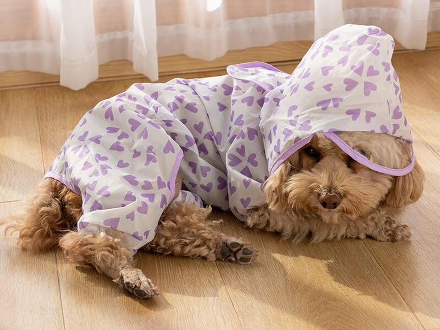 Дождевик для собак новый