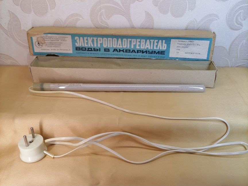 Электроподогреватель для аквариума