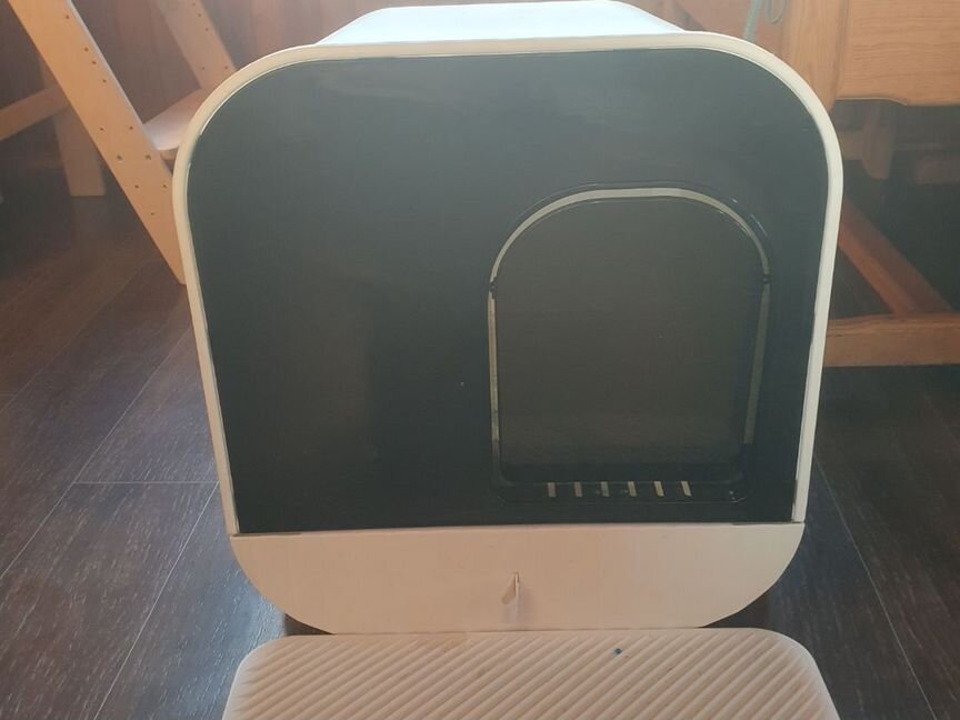 Кошачий туалет домик