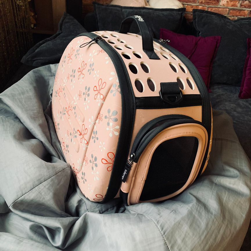 Сумка-переноска для кошек и собак Ibiyaya Classic