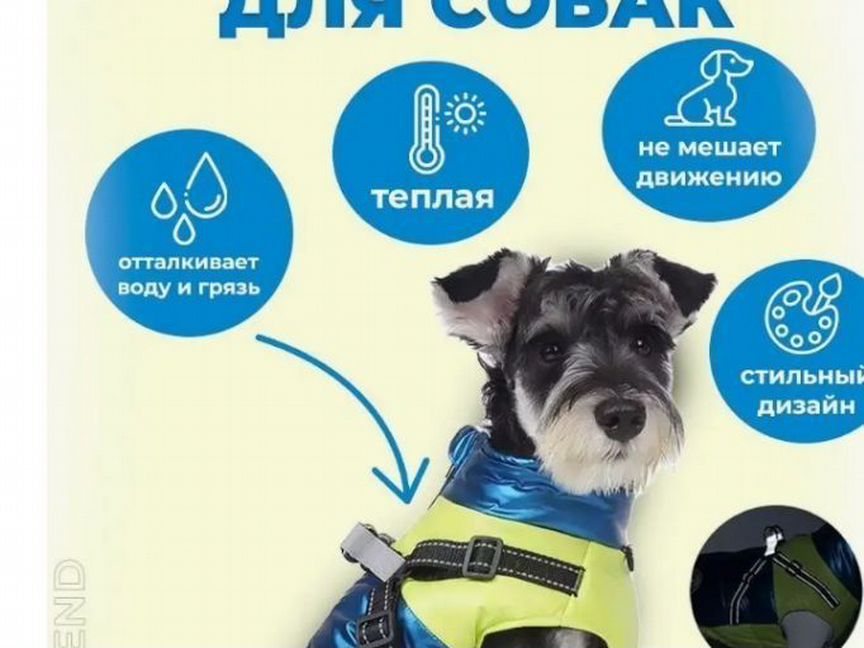 Куртка для собак