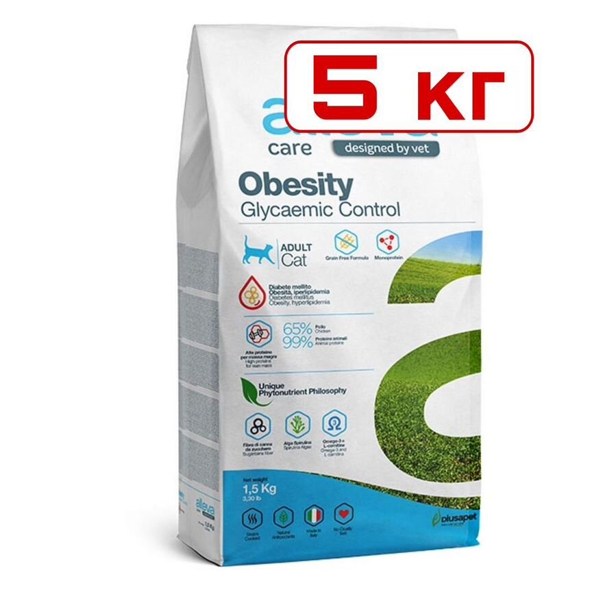 Корм для кошек Alleva Care Obesity 5 кг