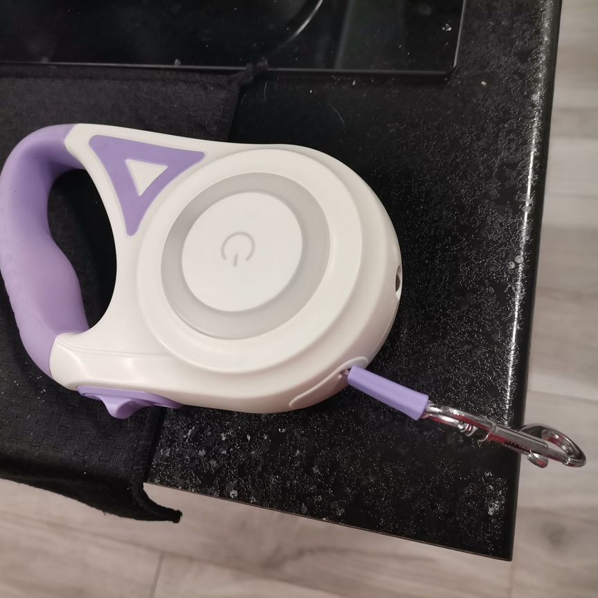 Поводок рулетка с фиксатором