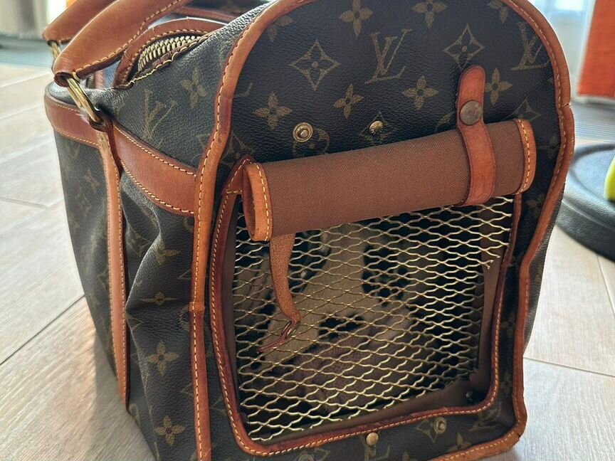Переноска для собак Louis Vuitton