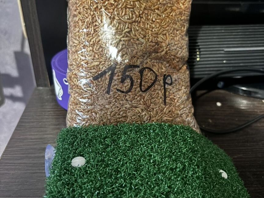 Корм для черепах и рыб и островок