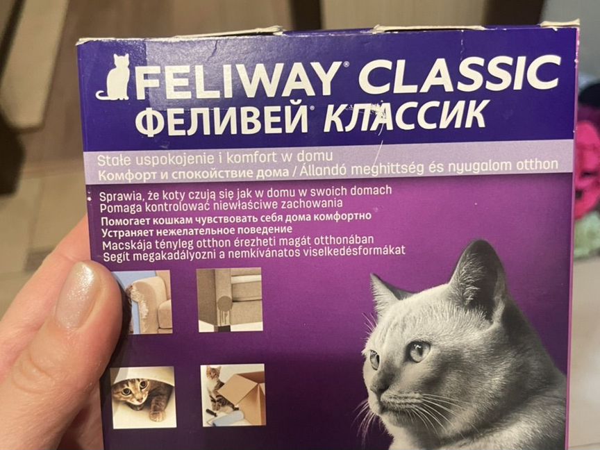 Феливей для кошек feliway classic