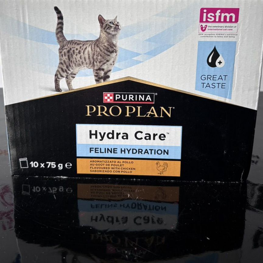 Purina Pro Plan Hydra Care 10х75г, курица
