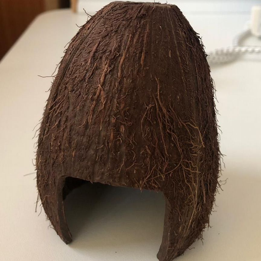 Укрытие из кокоса в аквариум