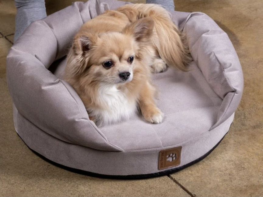 Лежанка для животных ортопедическая (круг) Minibed