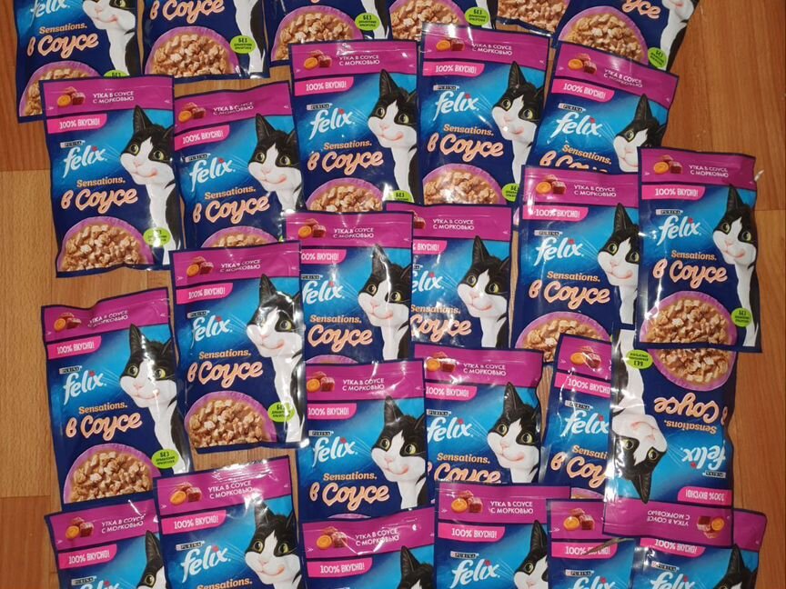 Феликс утка в соусе с морковью