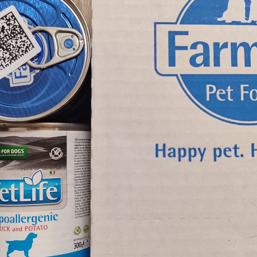 Влажный корм для собак фармина