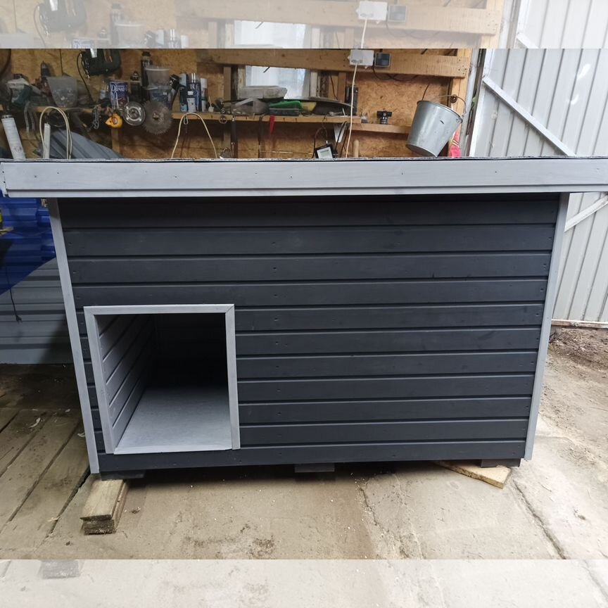 Будка для собаки утепленная