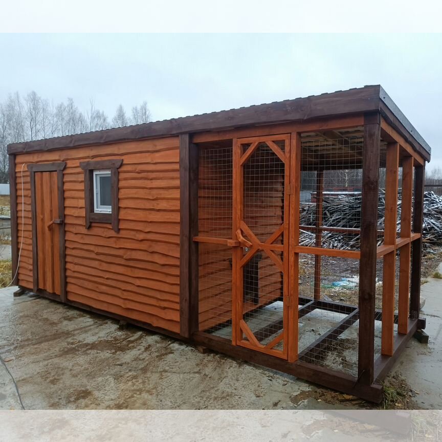 Курятник зимний