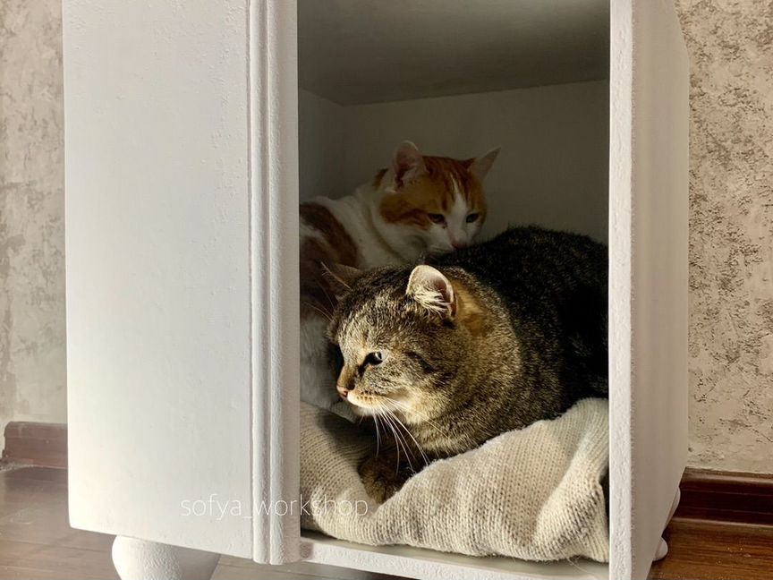 Тумба - домик лежанка для кота