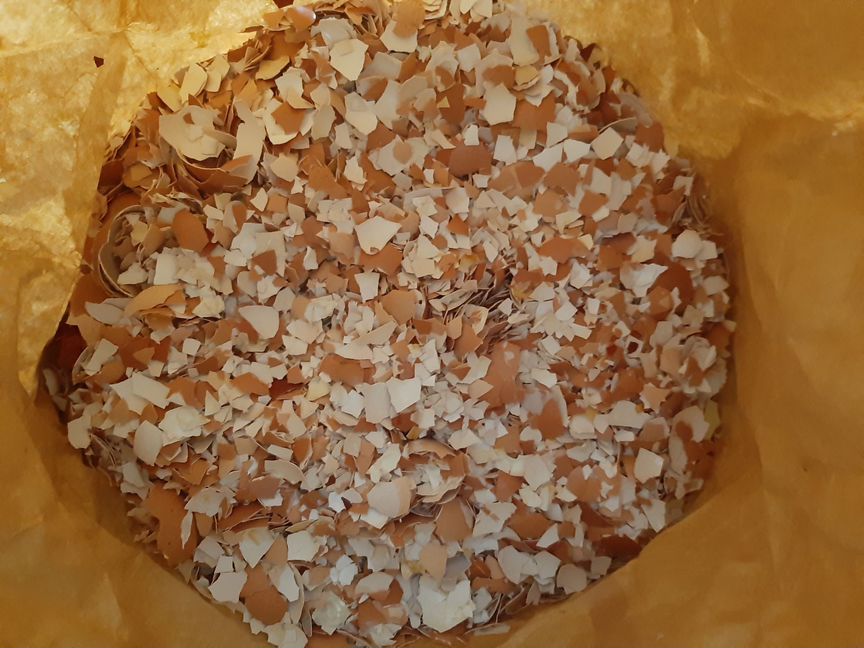 Комбикорм, яичная скорлупа