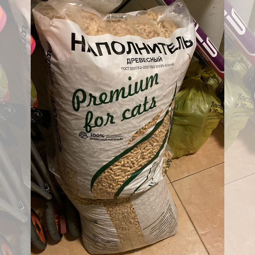 Наполнитель древесный 15 кг