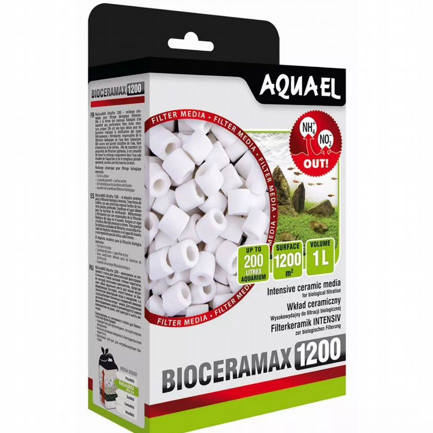 Aquael bioceramax 1200 Биокерамика для фильтра