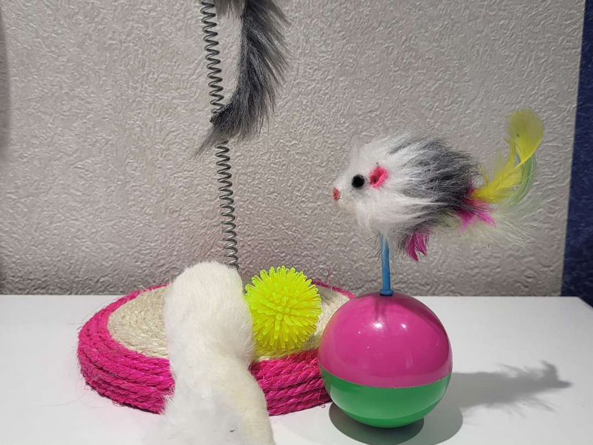 Набор игрушек для кошки