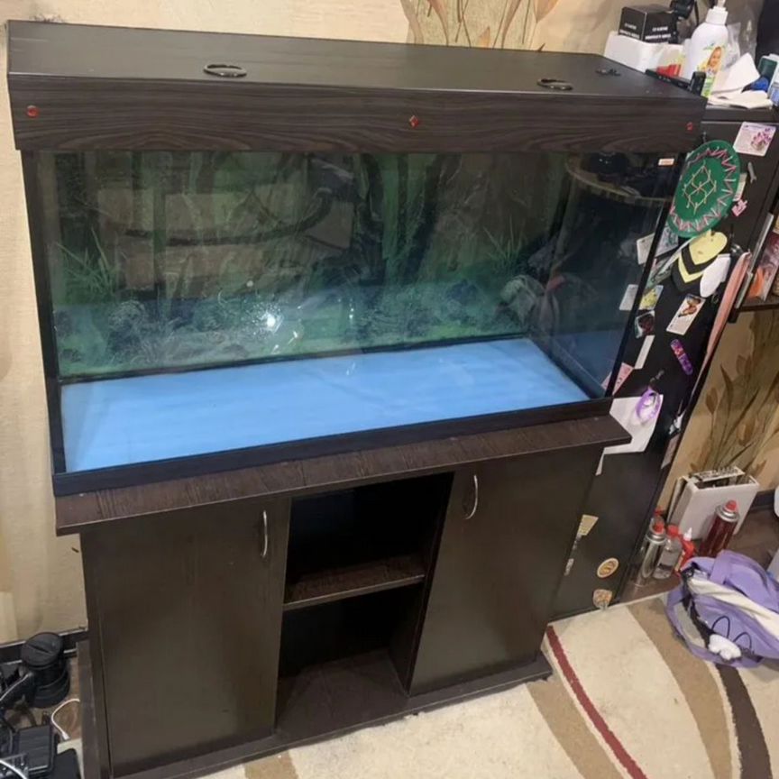 Аквариум с тумбой