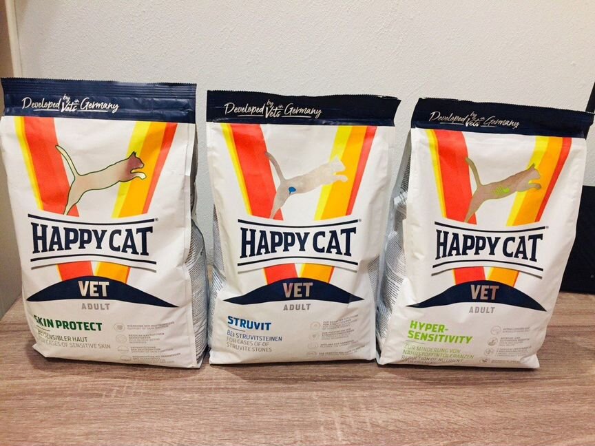 Happy Cat VET Сухой корм для кошек 1 кг