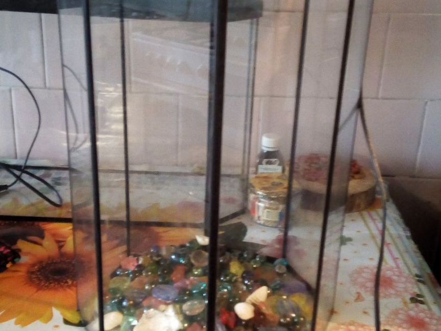 Аквариум восьмигранный