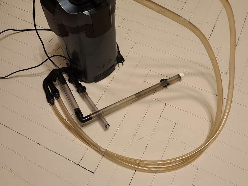 Фильтр для аквариума tetra ex 800 plus б/у