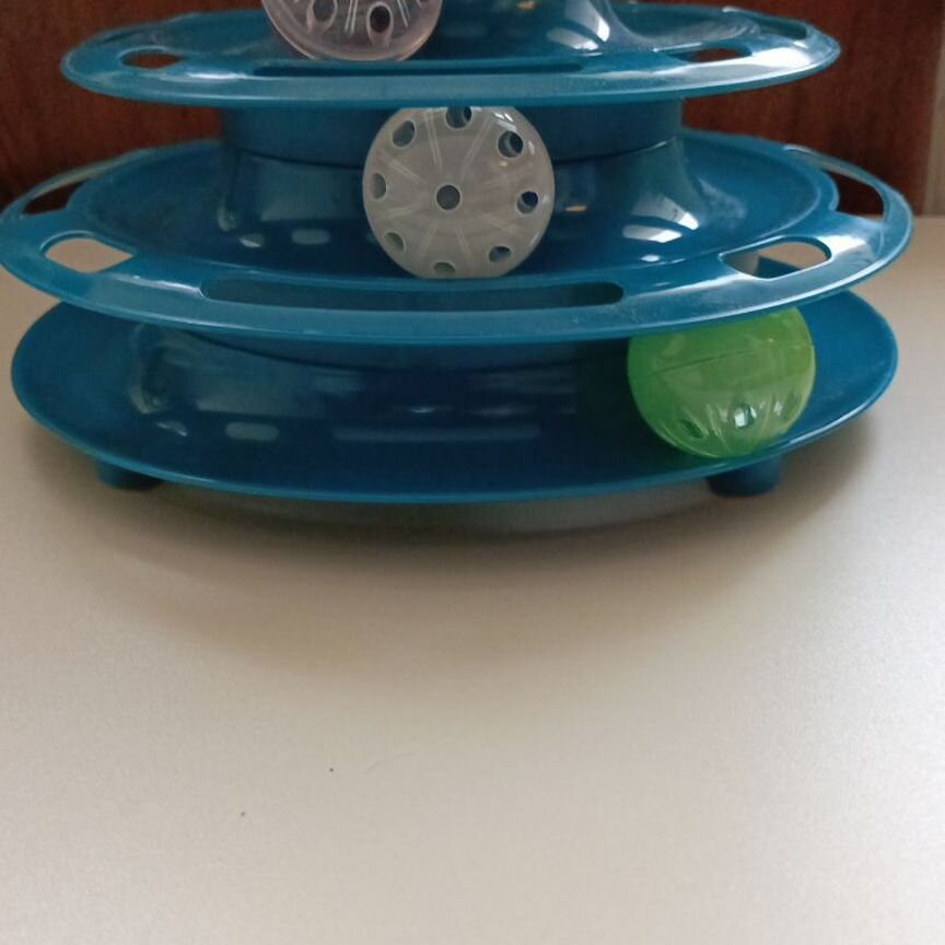 Игрушка пирамидка трек для кошачьих