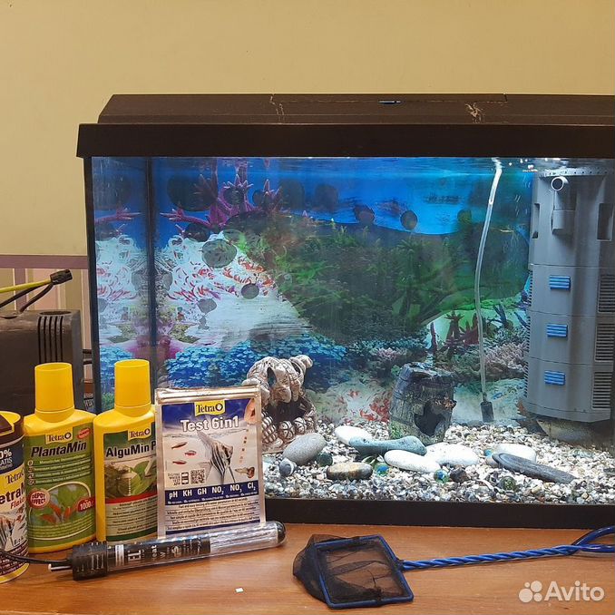 Аквариум Juwel 70л с подсветкой и фильтром Oase